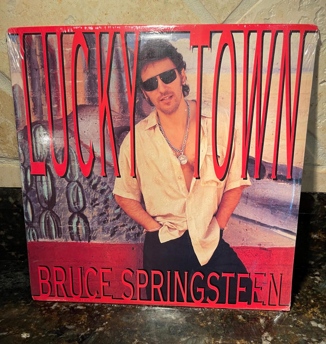 Bruce Springsteen "lucky Town" 1992 Columbia LP Vinyl Record Lp Sealed ...