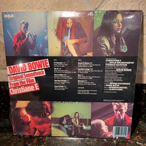 DAVID BOWIE - Christiane F Soundtrack Rare Vintage Vinyl Lp Sealed NOS ...