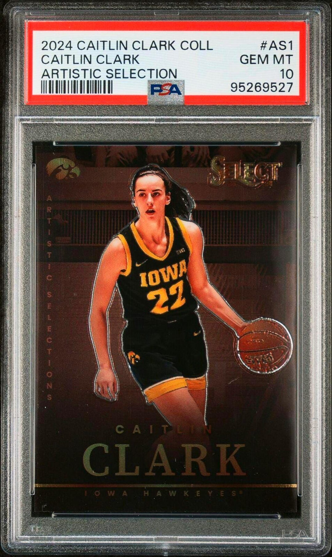2024 Panini Caitlin Clark Collection Caitlin Clark Artistic Selection ...
