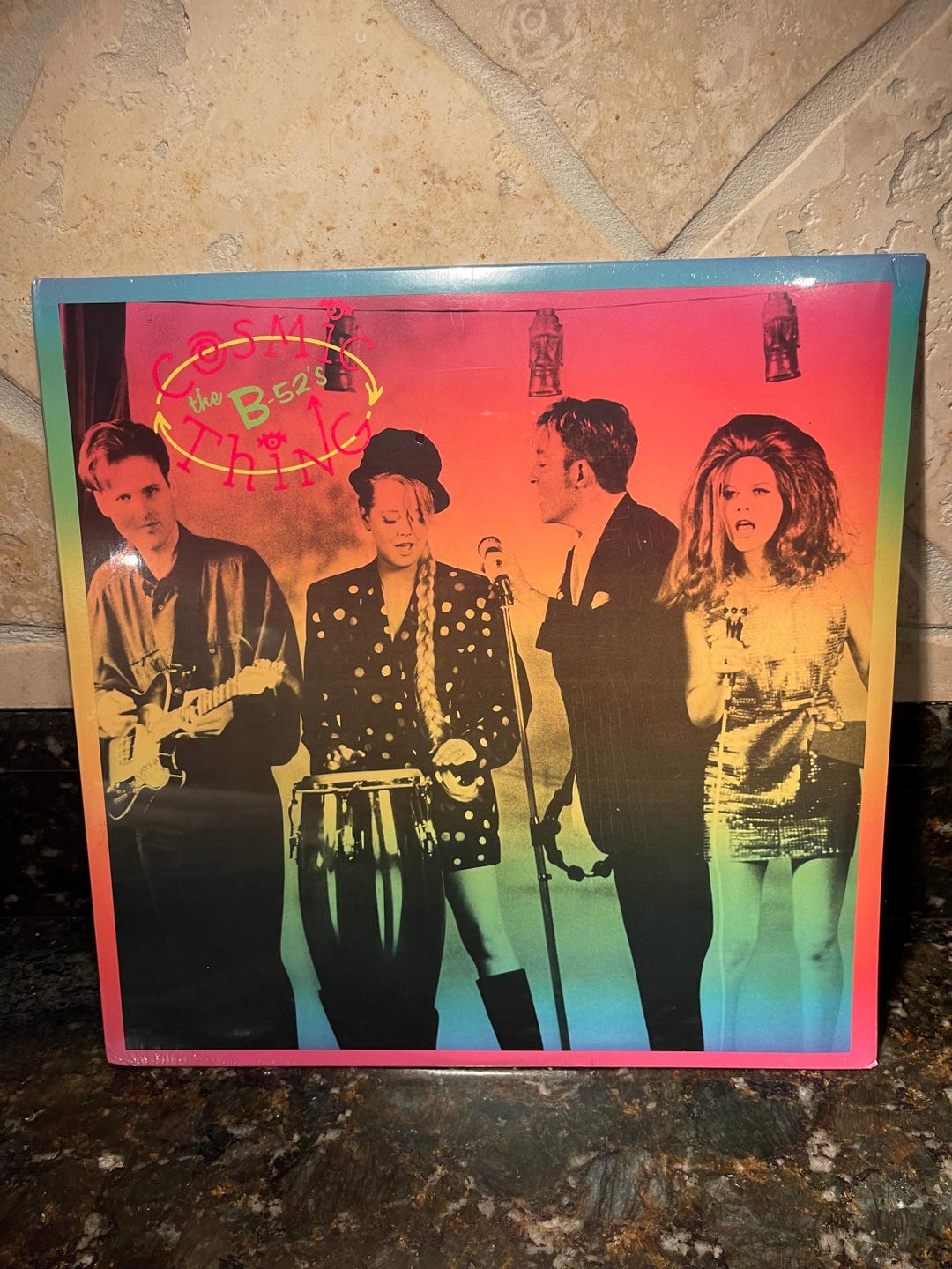 B 52'S - "cosmic Thing" Vinyl Vintage Record LP Sealed NEW NOS - 1980's Rare - "love Shack ...