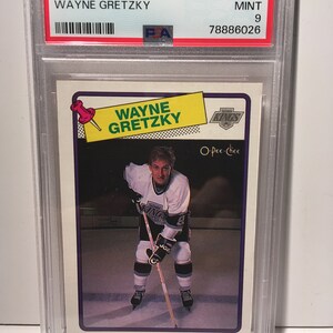 1988 O-pee-chee OPC Hockey Wayne Gretzky #120 PSA 9 Mint!! Los Angeles Kings HOF - Etsy