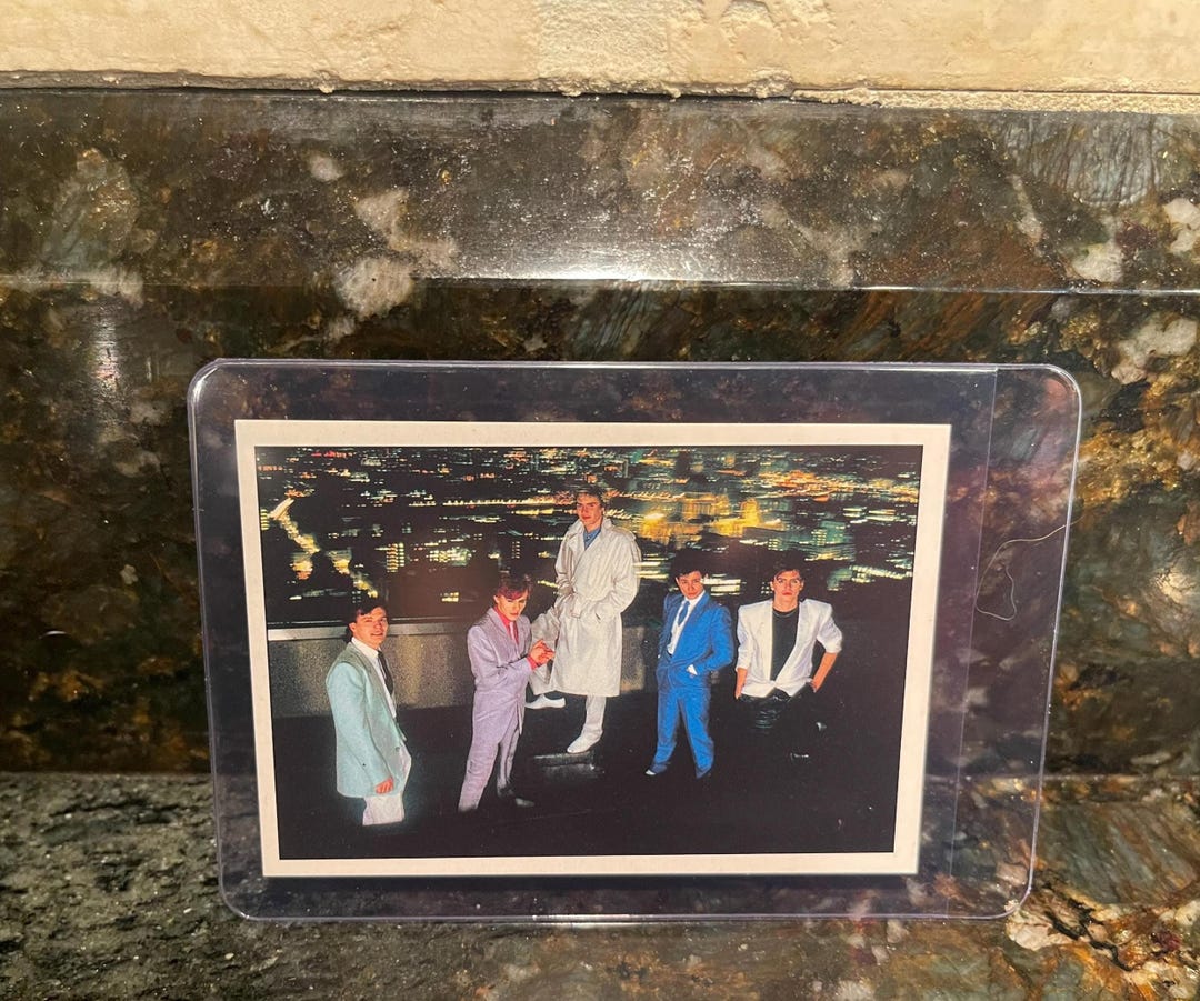 Duran Duran 1987 Panini Smash Hits Oversized Sticker Rare Mint ...