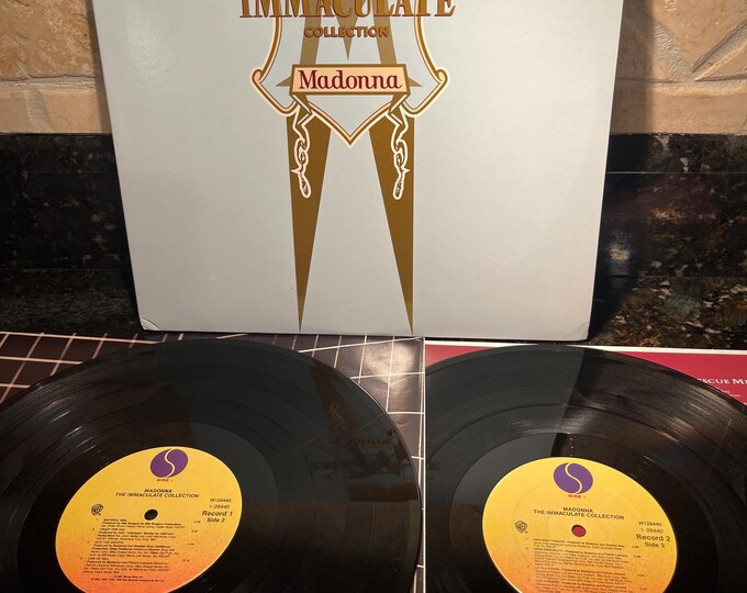 Madonna "the Immaculate Collection" Org Double LP Hits Collection LP ...