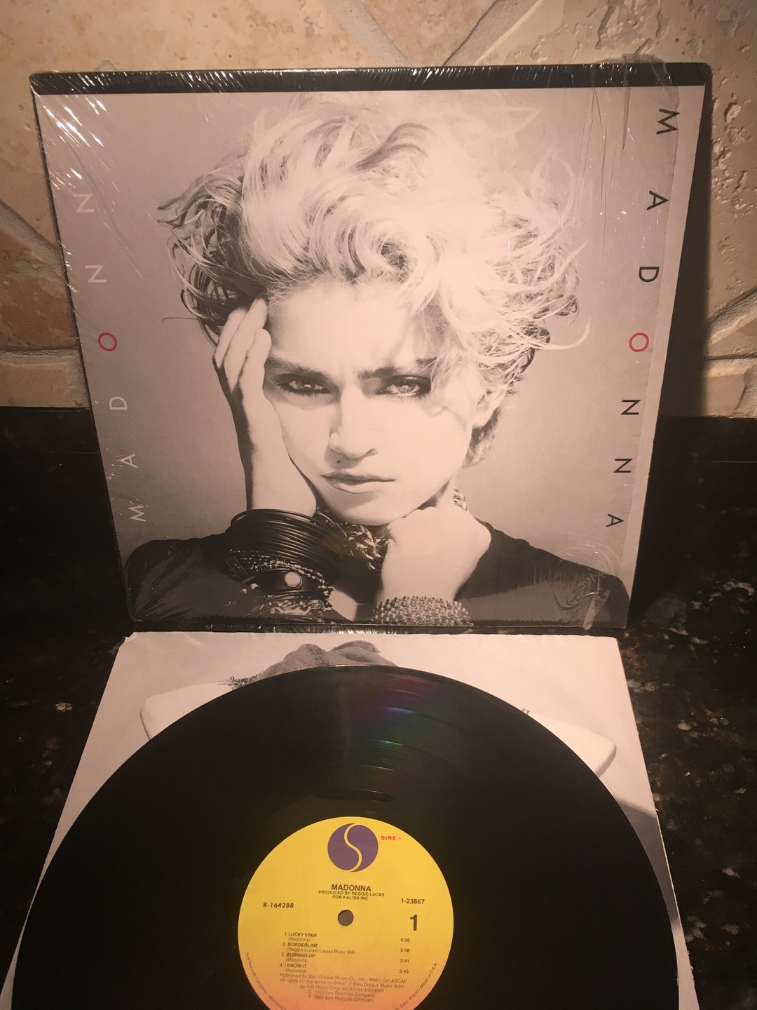 Madonna self Titled Debut 1983 Original Vintage Vinyl Record LP Shrink ...