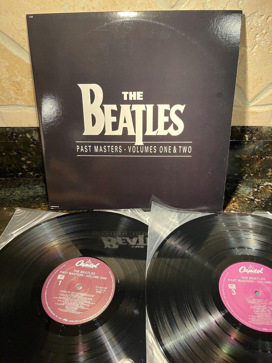 The Beatles "past Masters Volumes 1 & 2" Vintage Vinyl Record Pressing ...