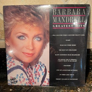 Barbara Mandrell's Greatest Hits - Sealed Vintage Vinyl LP Records ...