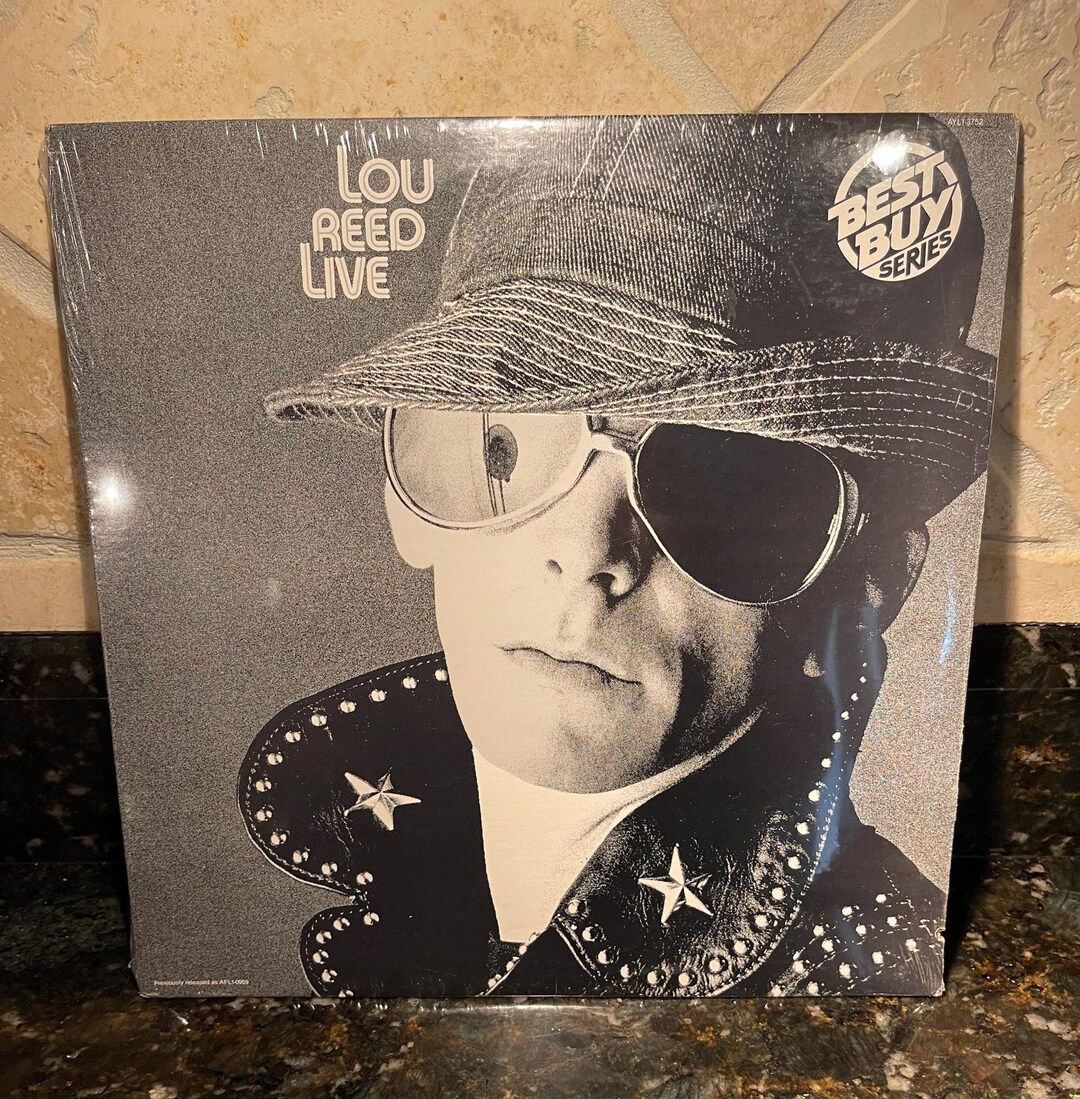 Lou Reed Live 1975 LP Vinyl Record Sealed NOS - Free Shipping - Etsy
