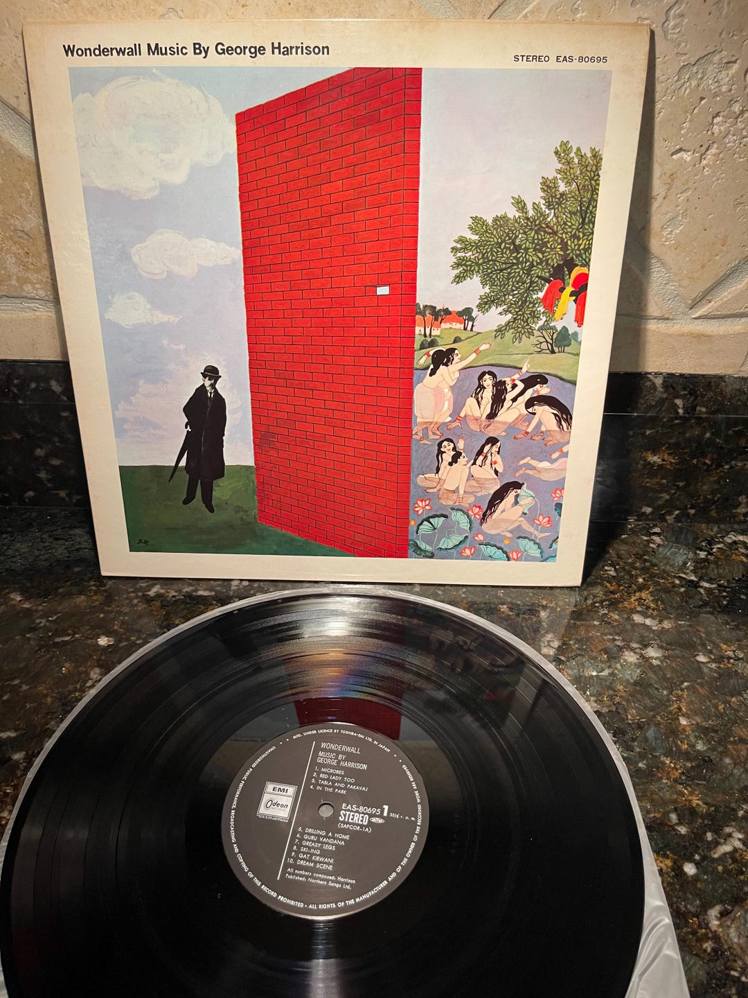 George Harrison "wonderwall Music" Japanese Vintage Pressing Vinyl LP ...