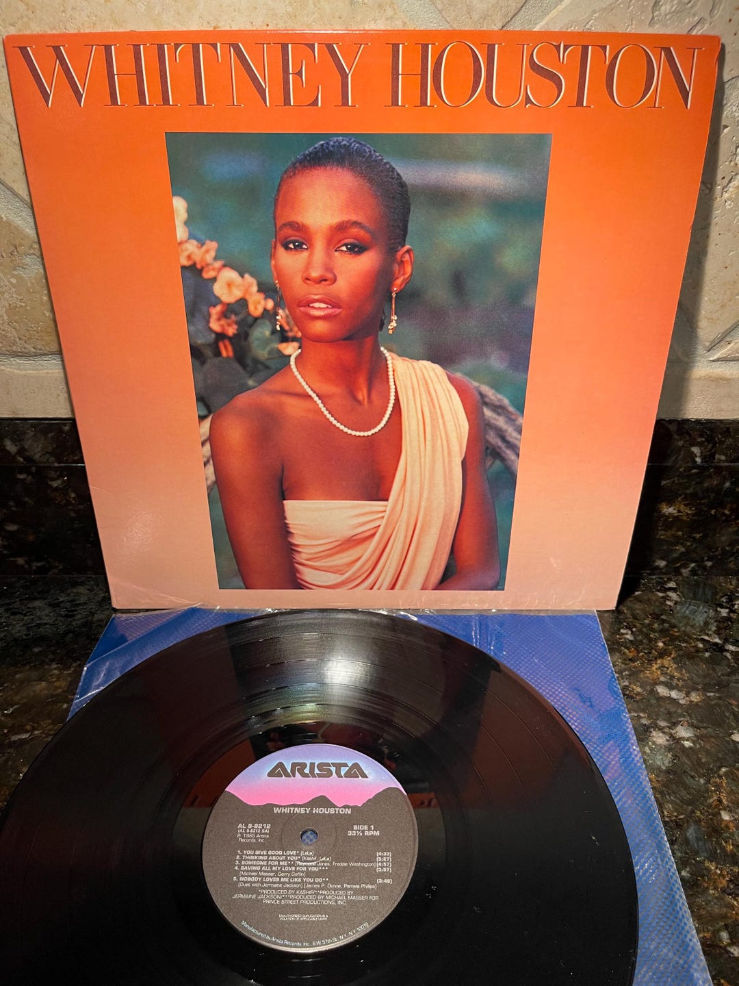 Whitney Houston "self Titled" EX Original Debut Vinyl LP Record! 1985 - Free Shipping! - Etsy