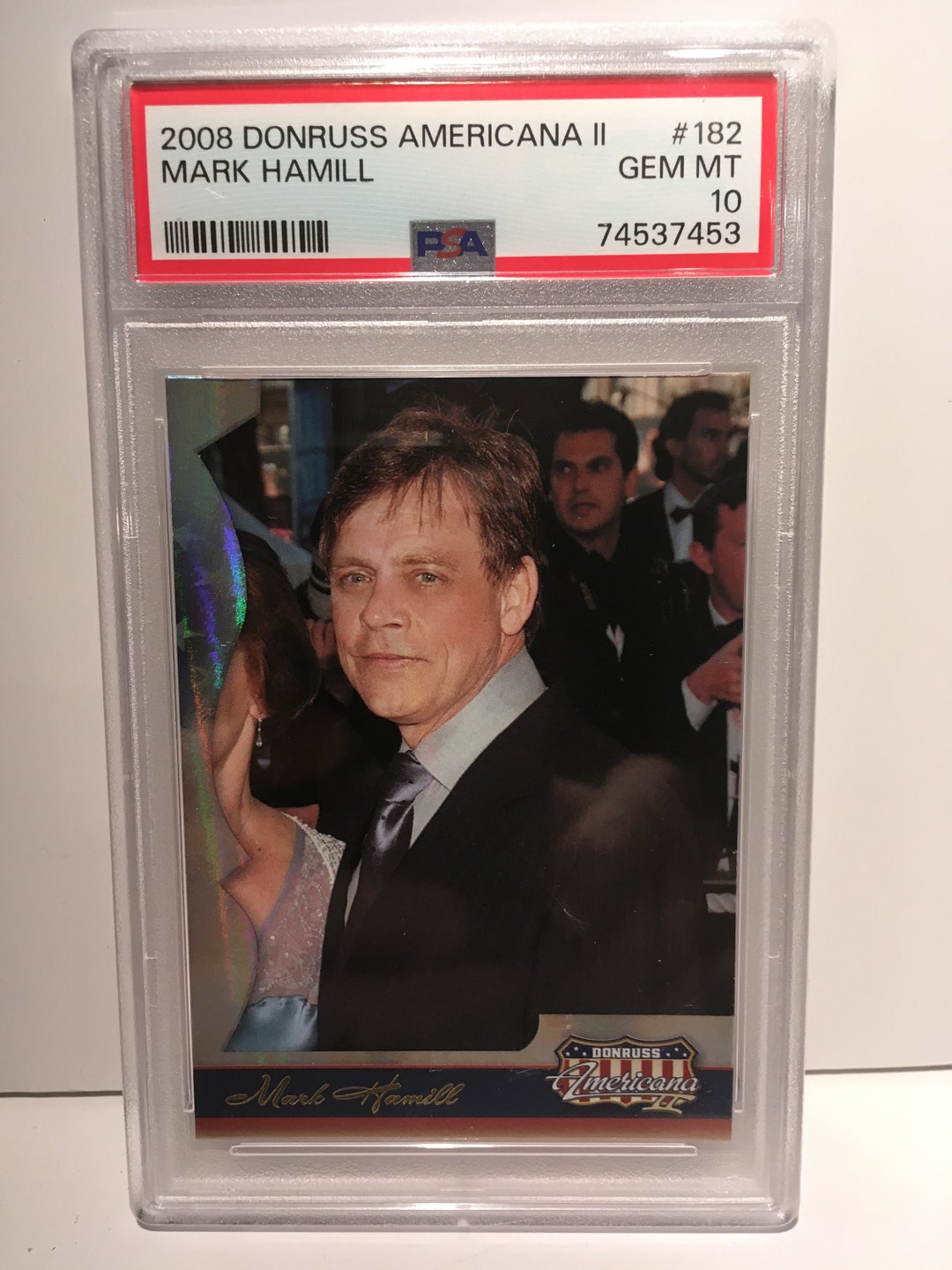 2007 Donruss Americana Mark Hamill luke Skywalker PSA 10 Gem Mint ...