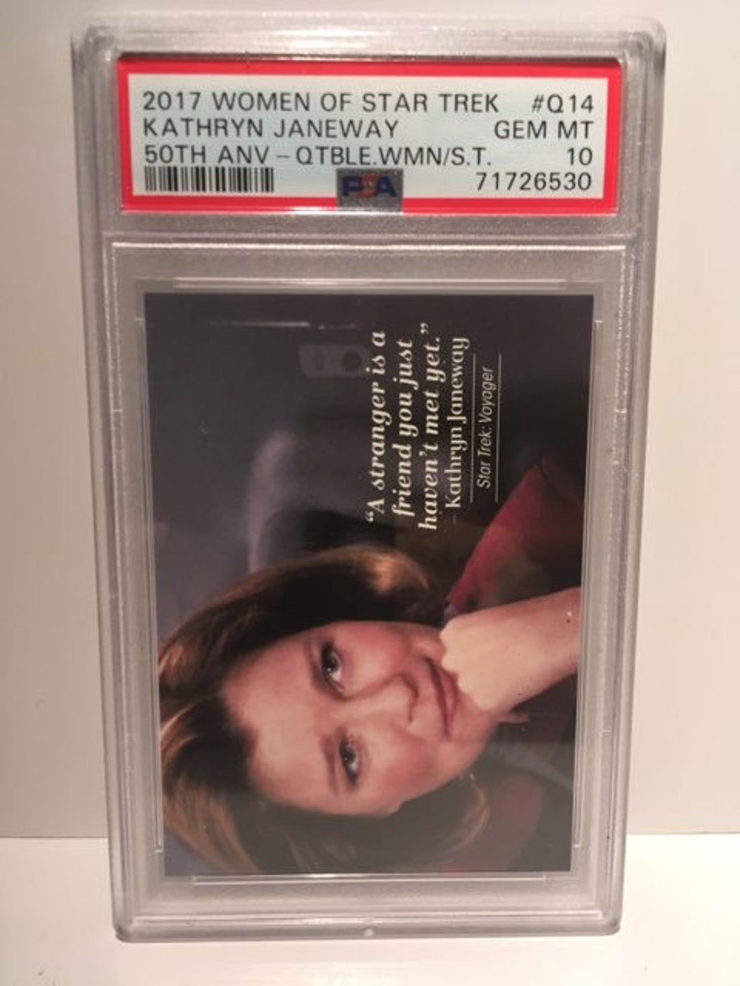 2017 Star Trek Voyager "kathryn Janeway: Quotable Women of Star Trek ...