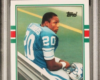1989 Pro Set Barry Sanders Rookie Card RC #494 PSA 9 MINT - Graded ...