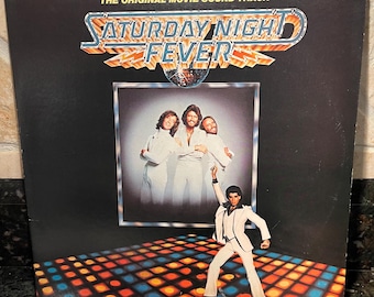 Vintage, Saturday Night Fever - "original Soundtrack" Double LP, Vinyl Record Album, Original ...