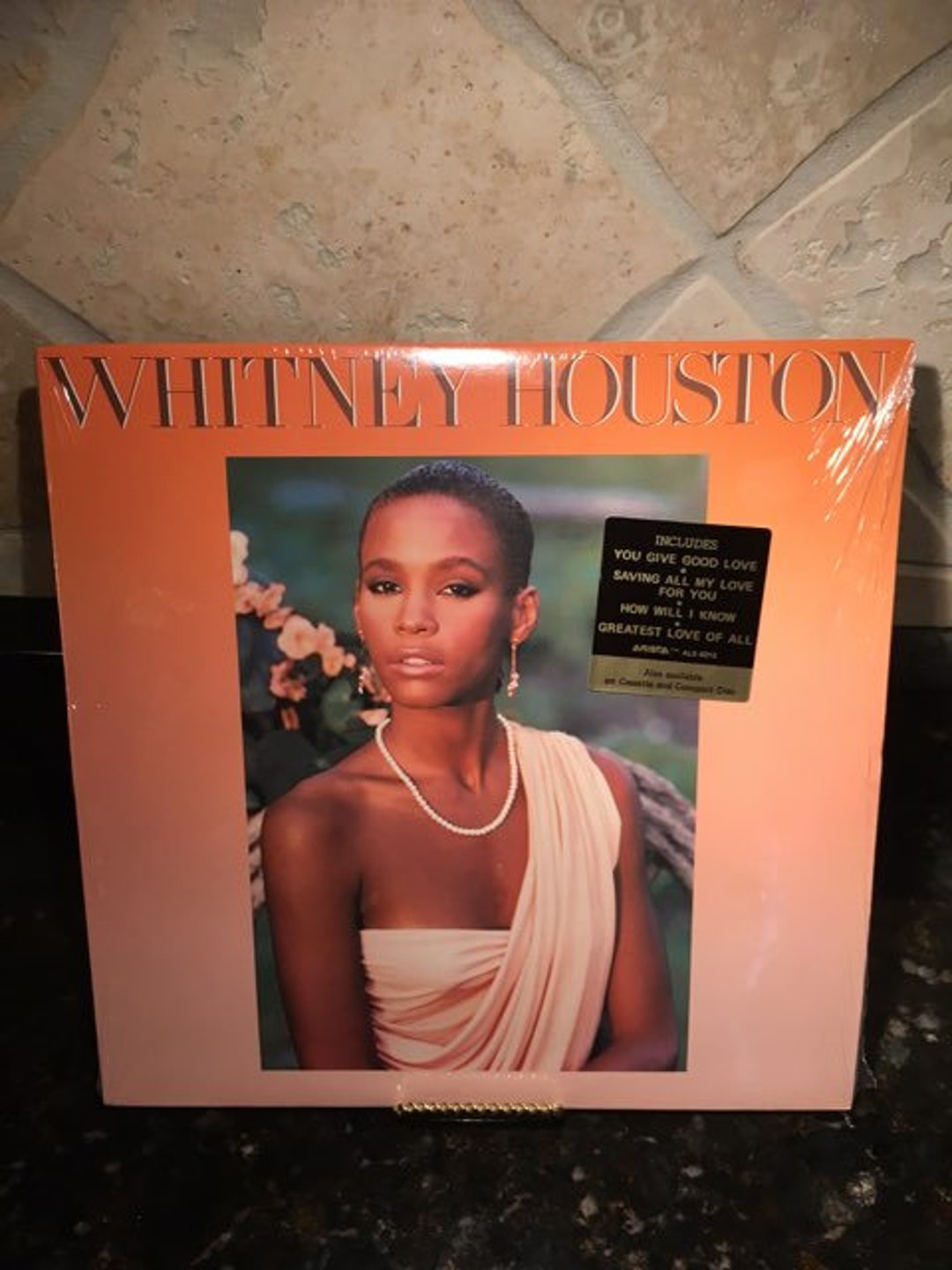 Whitney Houston self Titled Sealed Original Debut Vinyl LP Record 1985 Free Shipping click Item ...