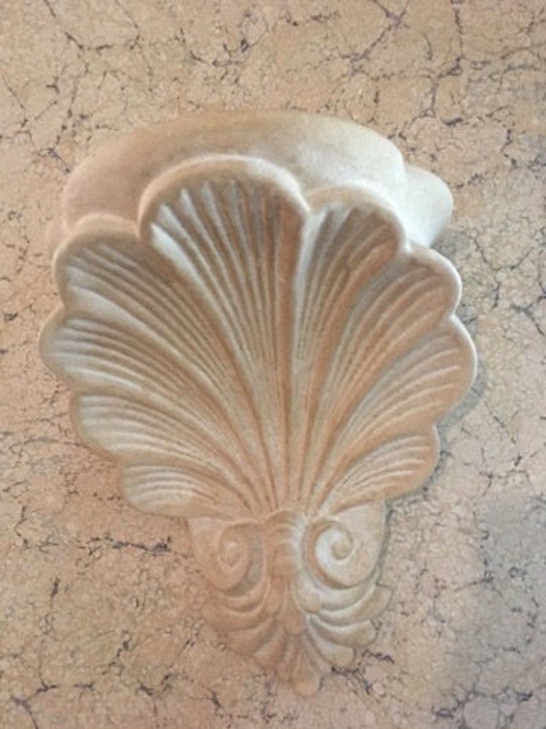 Shell Shaped Wall Shelf Vintage Excellent Condition Rare - Etsy