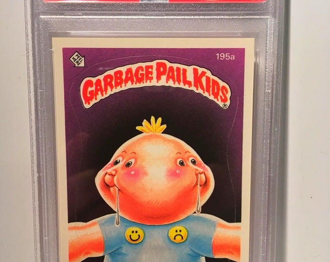 1986 Garbage Pail Kids "lucas Mucus" - Graded & Authenticated - Psa 10 ...