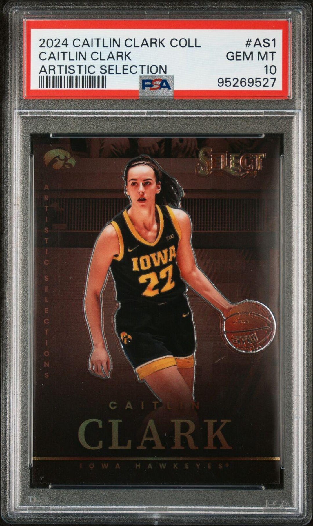 2024 Panini Caitlin Clark Collection Caitlin Clark Artistic Selection ...