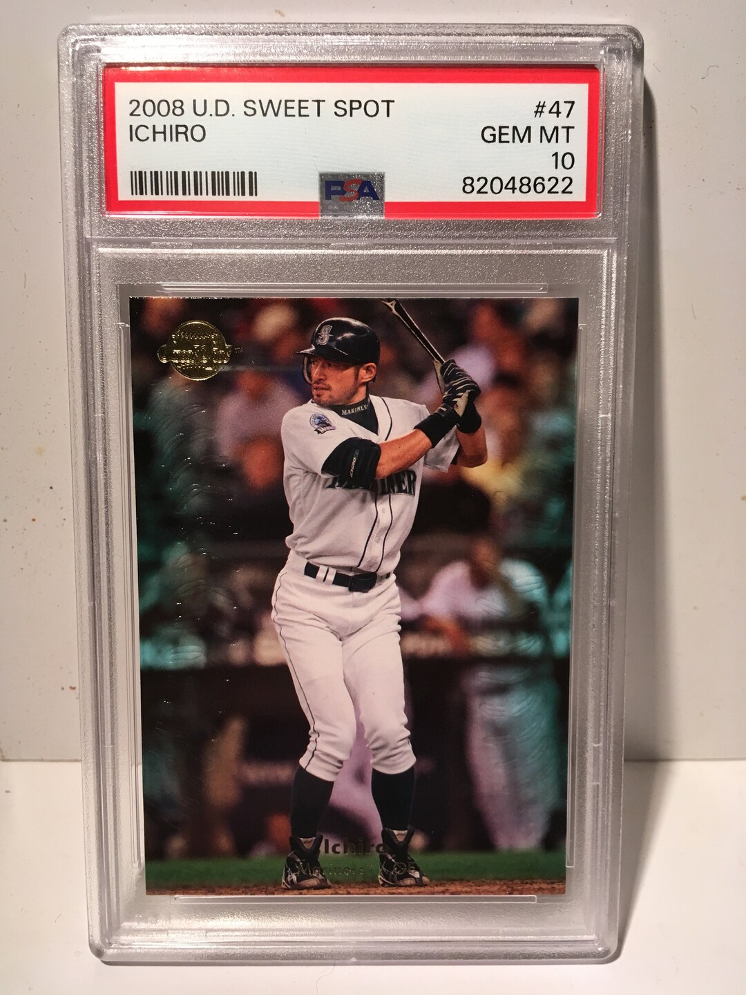 Ichiro 2008 Upper Deck Sweet Spot PSA 10 Gem Mint Mariners Graded Encased Rare - Etsy