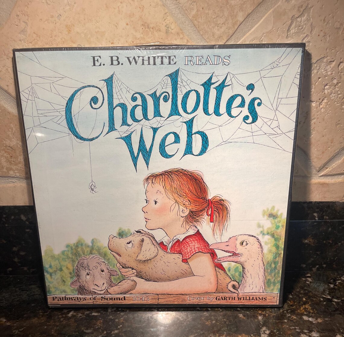 Charlotte's Web - Sealed Rare Boxed Set Book on Vinyl - EB White Read ...