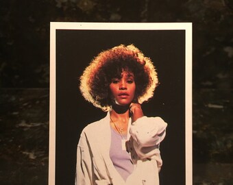 Whitney Houston Vintage Very Rare Oversized Promotional Poster MINT ...