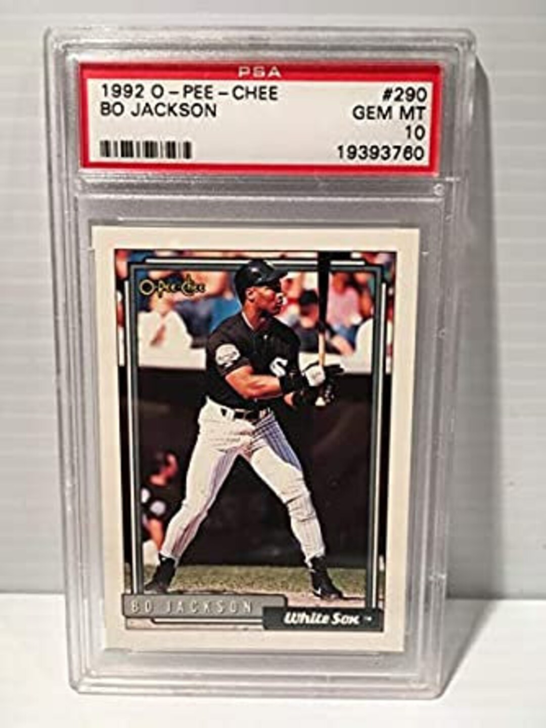 1992 O-pee-chee 290 Bo Jackson PSA 10 Rare Authenticated Encased - Etsy