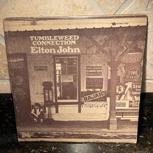 Elton John - "tumbleweed Connection" - Rare Vintage Gatefold LP ...