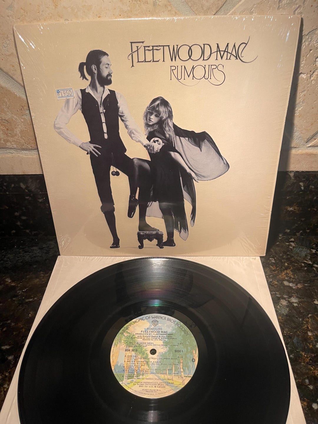 Fleetwood Mac - Rumours - Vinyl Record LP 1970's Shrink Near Mint! Free ...