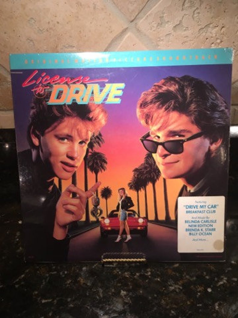 License to Drive Soundtrack 1988 Vintage Sealed NOS 1980s | Etsy