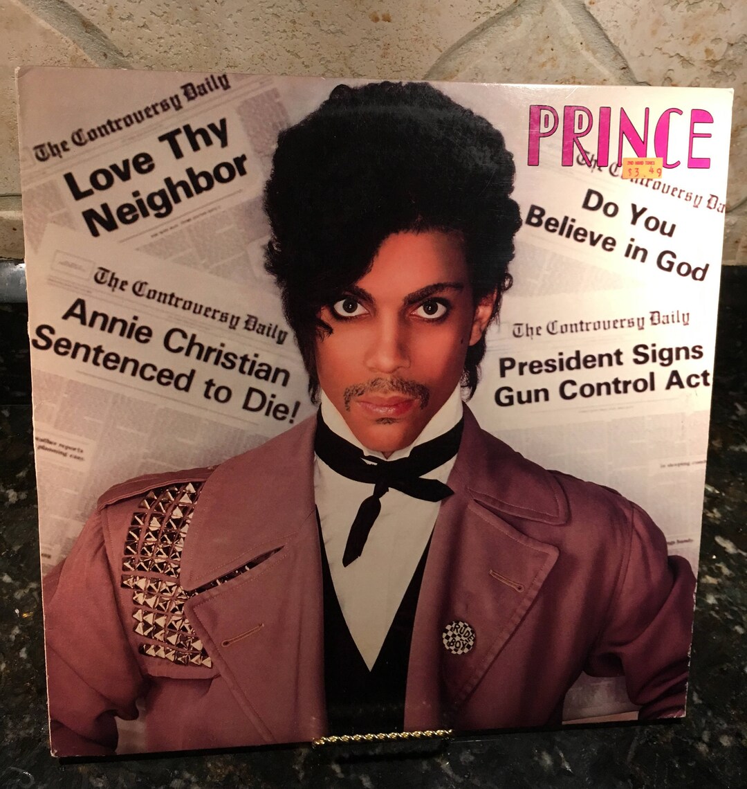 Prince controversy 1980's LP Vinyl Record Excellent Condition Free ...