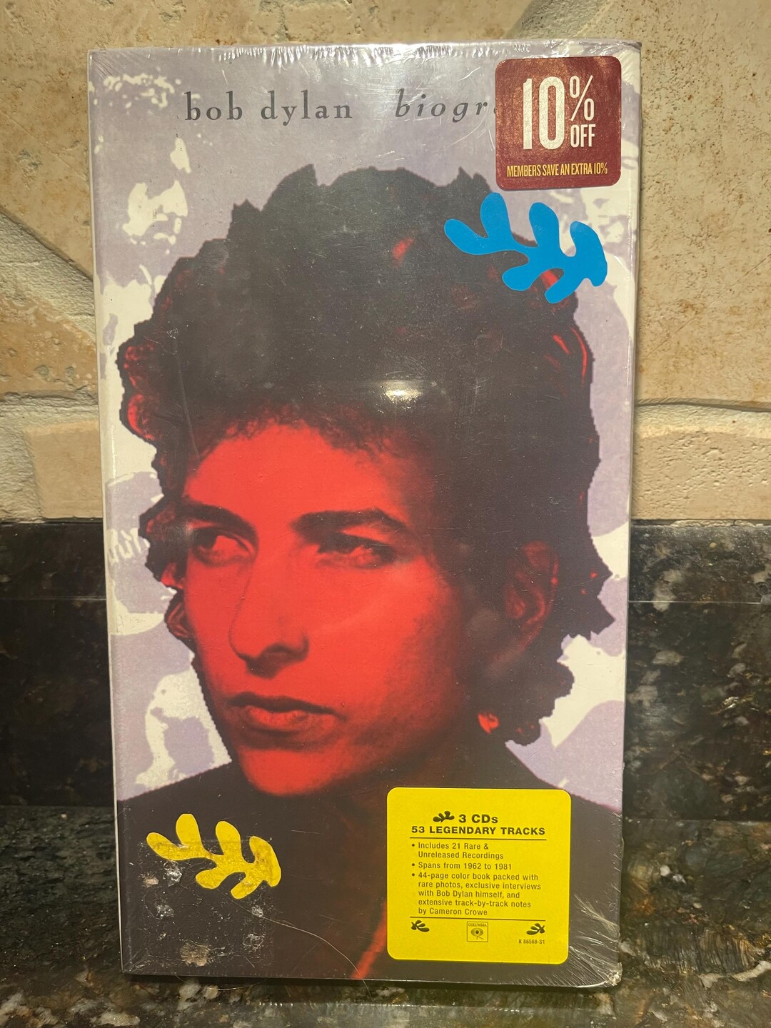 Bob Dylan Biograph Sealed NEW Nos Box Set Cd's - Free Shipping! - Etsy