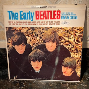 The Beatles "the Early Beatles" Vintage Pressing VG+ - Lennon Harrison ...