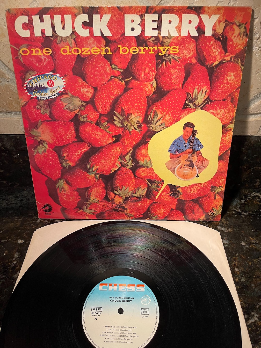Chuck Berry - One Dozen Berries Chess Vintage Near Mint - Free Shipping ...