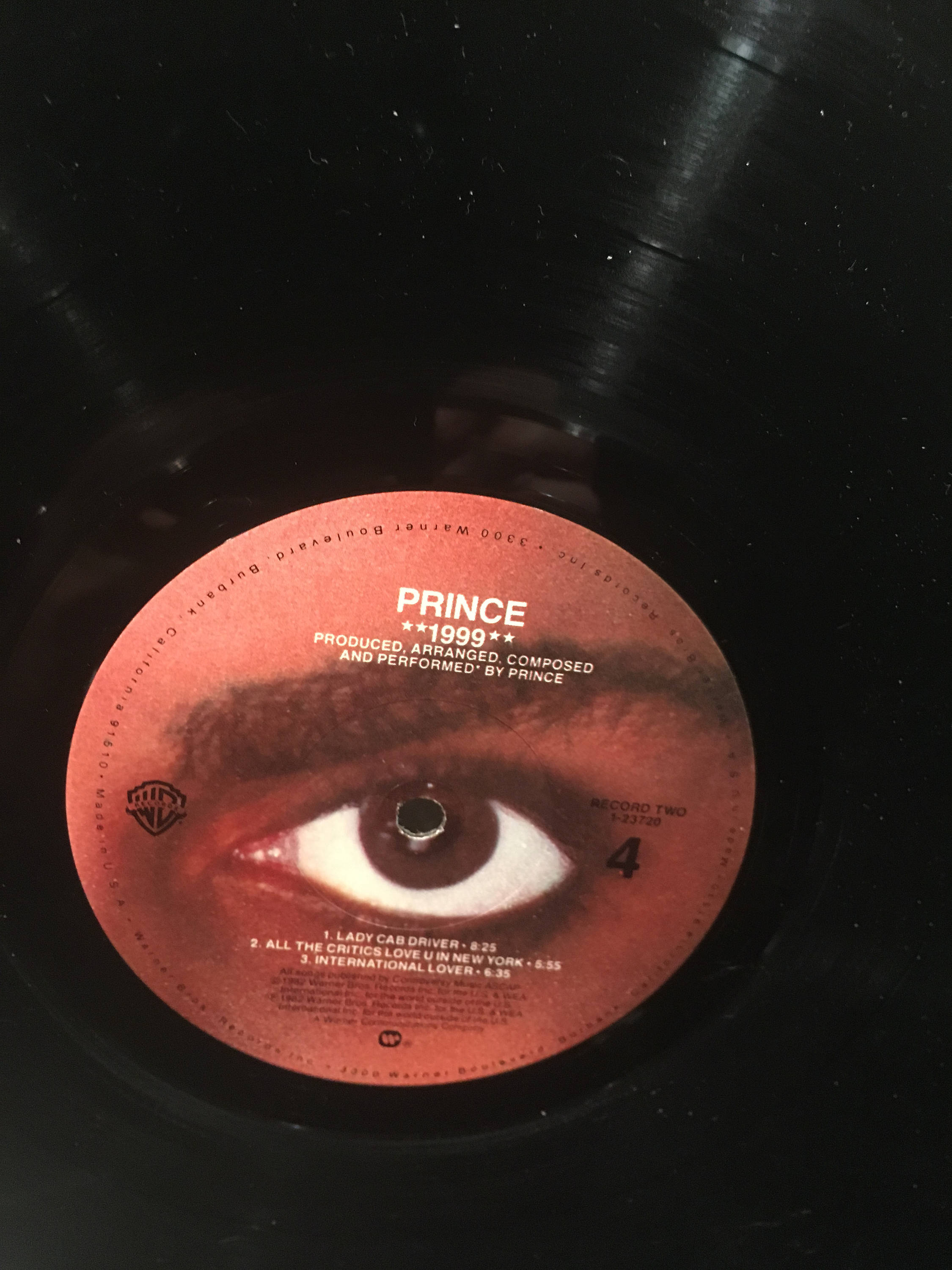 Prince 1999 Original Double Album Record Vinyl LP - Etsy