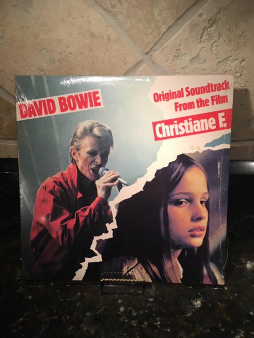 DAVID BOWIE Christiane F Soundtrack Rare Vintage Vinyl Lp Sealed NOS ...