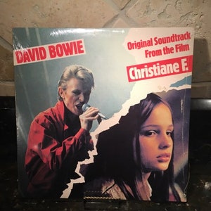 DAVID BOWIE Christiane F Soundtrack Rare Vintage Vinyl Lp Sealed NOS ...
