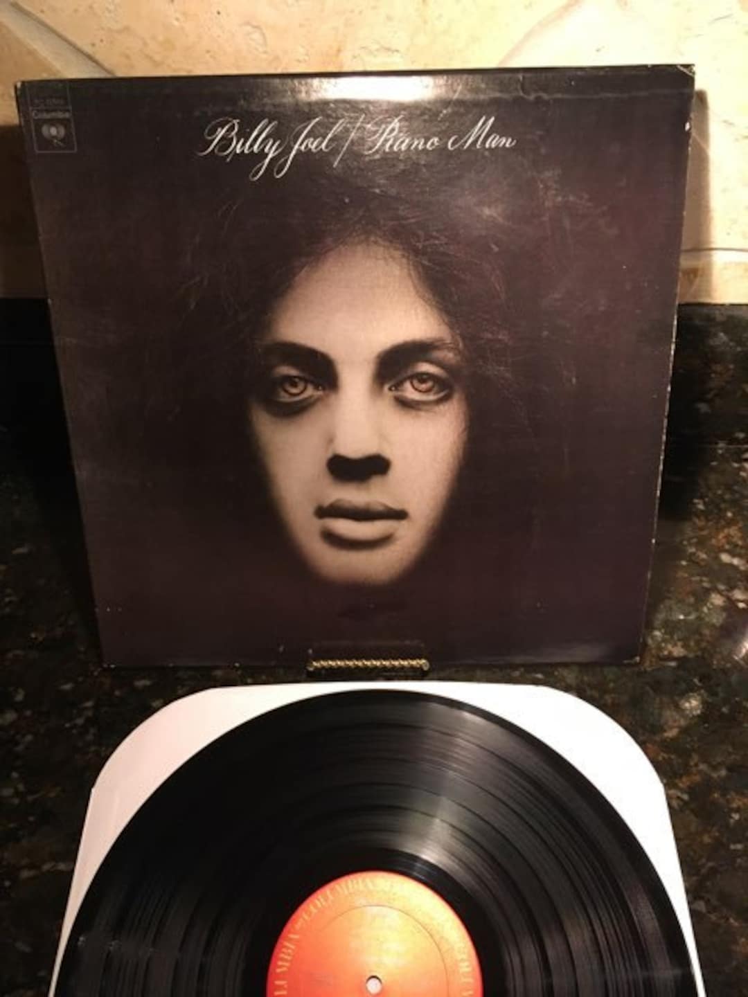 Billy Joel piano Man Vintage Vinyl Record LP Old Stock Pressing VG ...