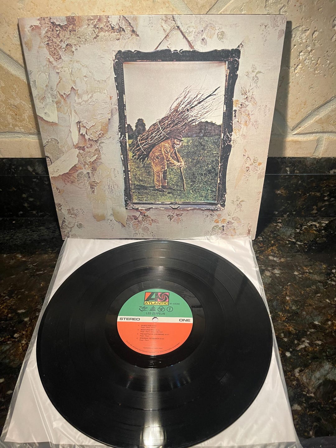 Led Zeppelin IV Untitled ZOSO Record Vinyl LP - Vintage Pressing ...