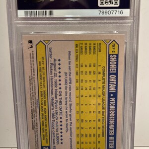 2022 Topps 1987 Topps Baseball 35th Anniversary Shohei Ohtani #T87-1 ...