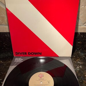 Van Halen "diver Down" Vintage Vinyl Record 1980s - EX - RIP Eddie ...