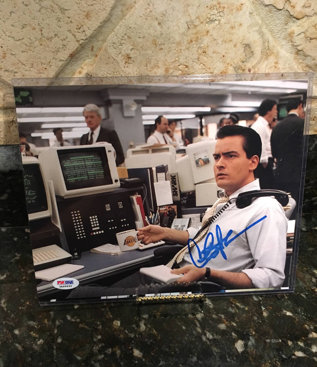 Charlie Sheen - Wall Street 1987 - Signed 8x10 Photo Autographed - Coa ...