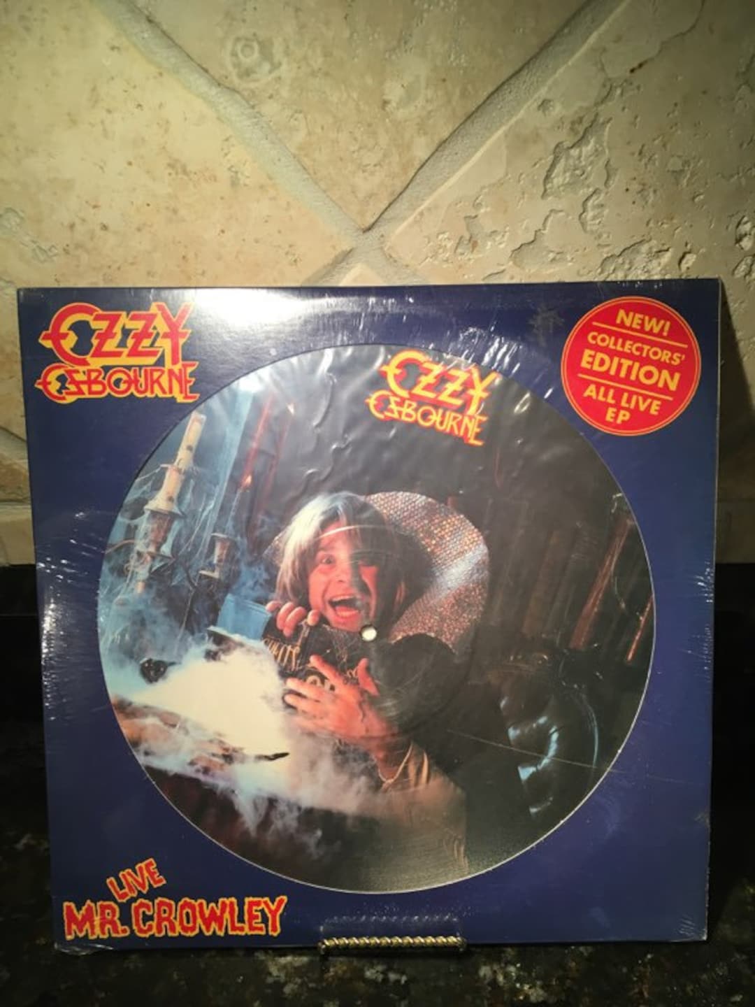 Ozzy Osbourne mr Crowley Live Picture Disc Vinyl Record Sealed NOS EP ...