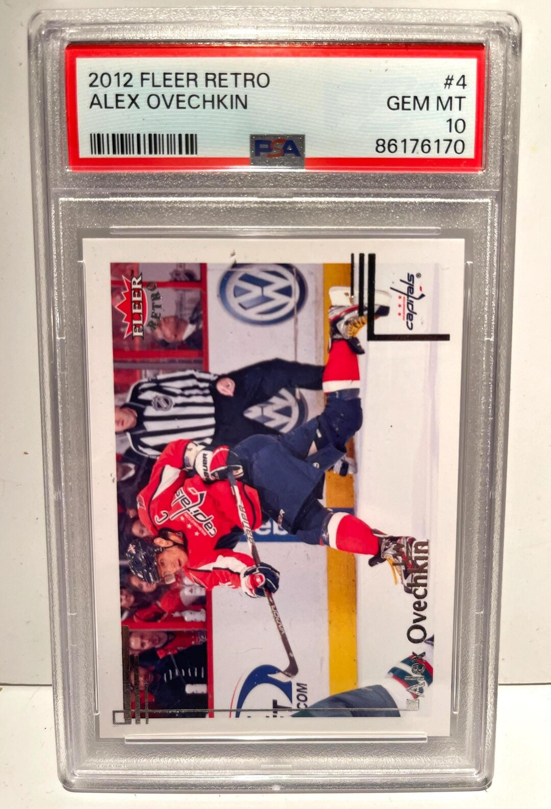 Alex Ovechkin 2012 Fleer Retro PSA 10 Gem Mint -- Graded/encased - NHL ...
