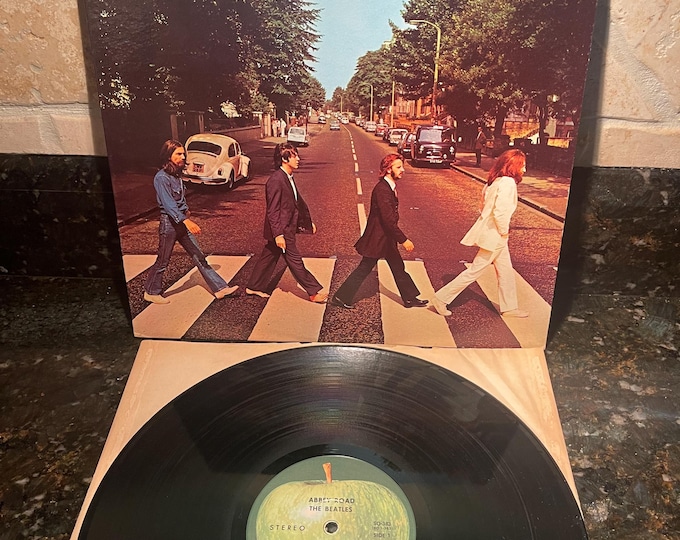 The Beatles "abbey Road" LP Vinyl Record Vintage Pressing Vinyl EX ...