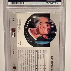 1990 Pro Set Hockey Wayne Gretzky HOF PSA 10 Gem Mint Kings - Graded Encased - Etsy Canada