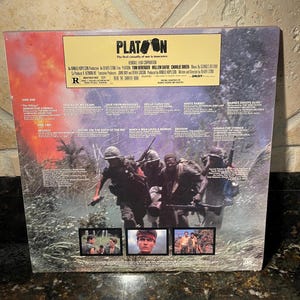 Platoon Soundtrack 1986 Vintage Record LP Vinyl Sealed NOS - Etsy