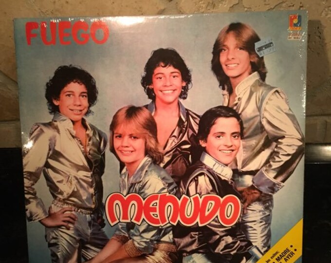Menudo Fuego Rare LP Vinyl Record - Factory Sealed Vintage - Free ...