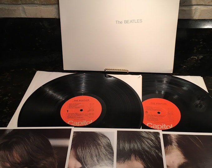 The Beatles "white Album" 2 LP Vinyl Record Near Mint Condition Vintage ...
