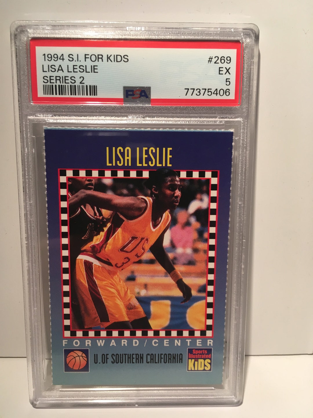Lisa Leslie 1994 Sports Illustrated for Kids Rookie Card WNBA Legend ...