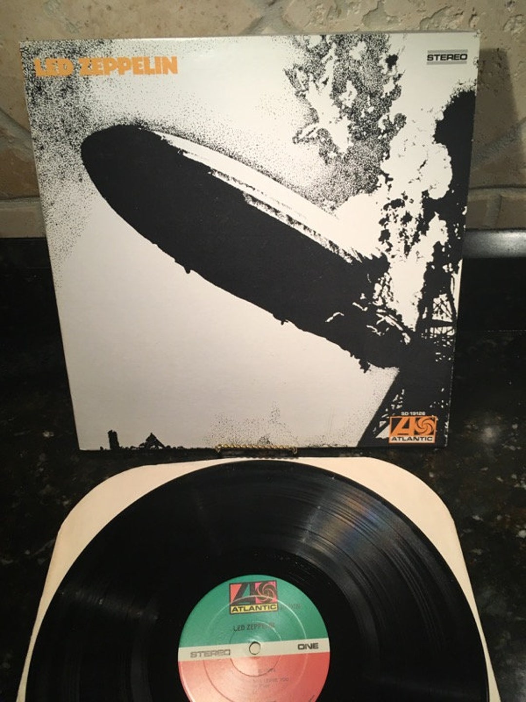 Led Zeppelin 1 Debut Record Vinyl LP Rock Vintage Pressing NM Condition ...