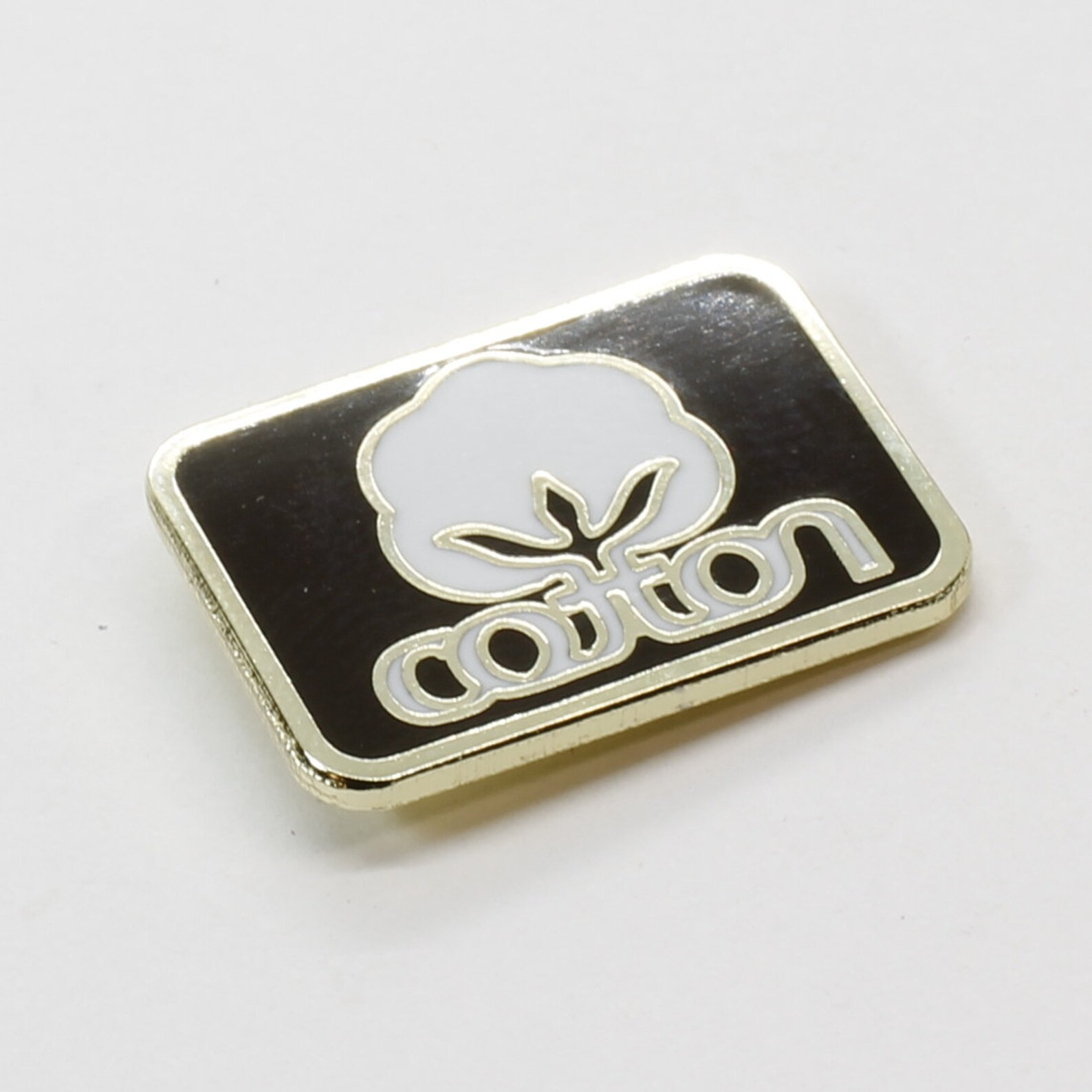 Cotton Inc and Cotton Boll Lapel Pins Enamel Cotton Pins | Etsy